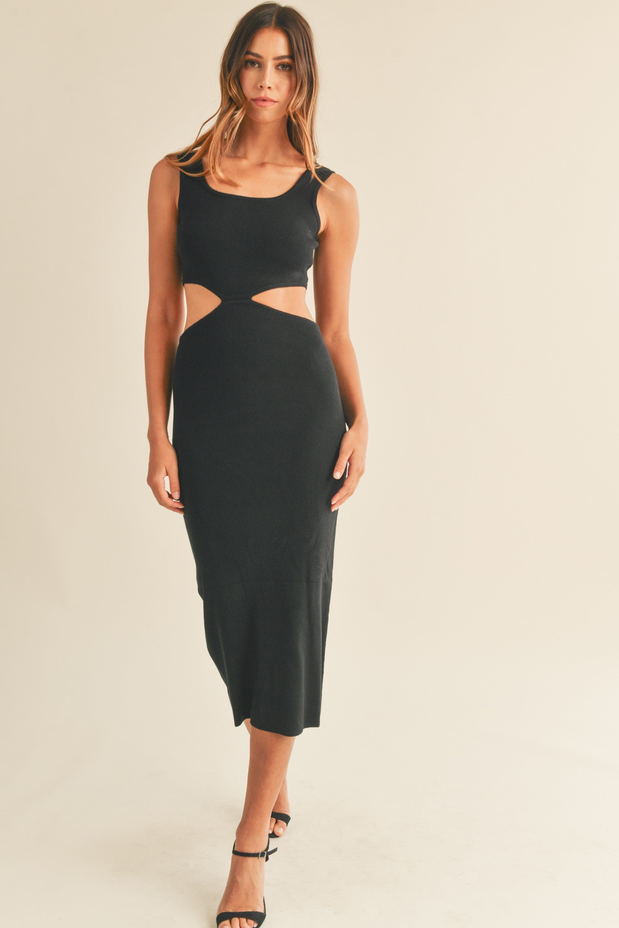 She's Exceptional Dress-Black – lifeandstyle