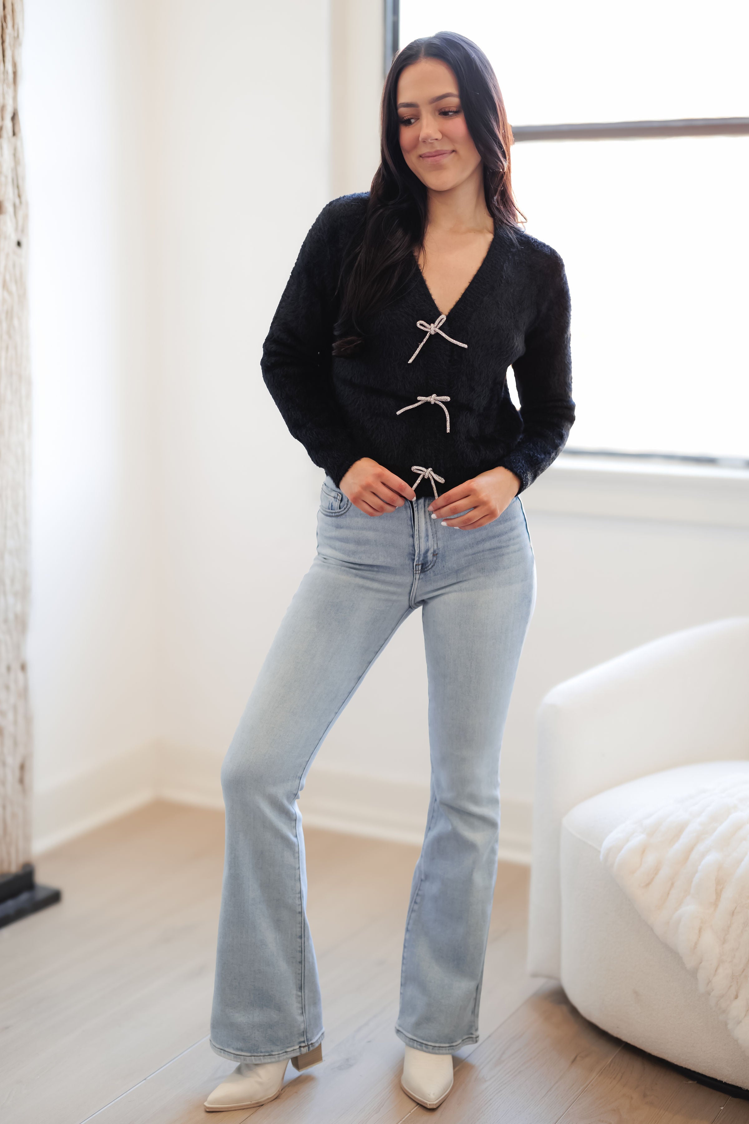 Starlight Cardigan-Black – lifeandstyle